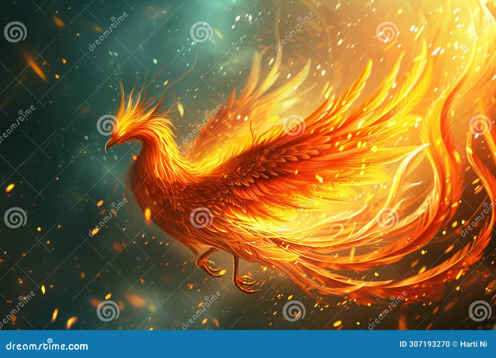 Generative AI Mythical Forest Inhabited By Mystical Creatures, With ...