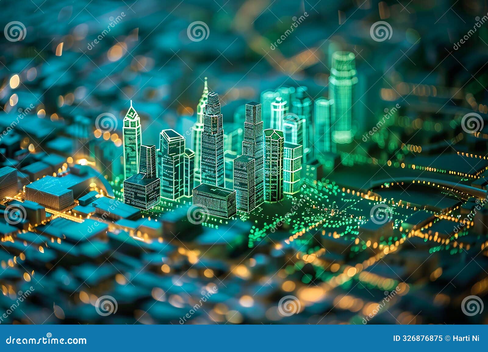 Generative AI Image of Road Train Traffic Map in City Town Wallpaper ...