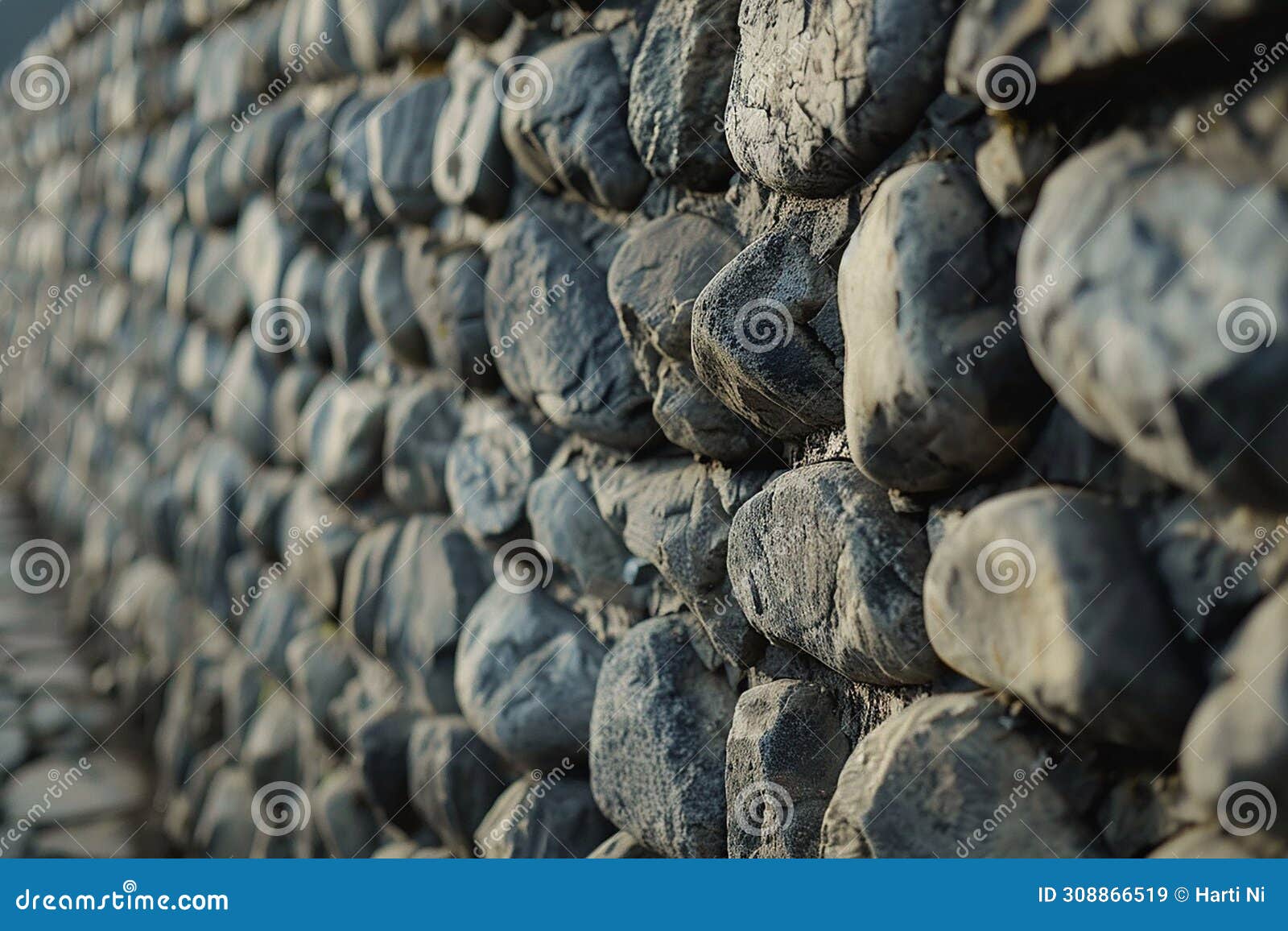 Generative AI Image of Tilt Angle Shot of Dark Natural Rock Stone Wall ...