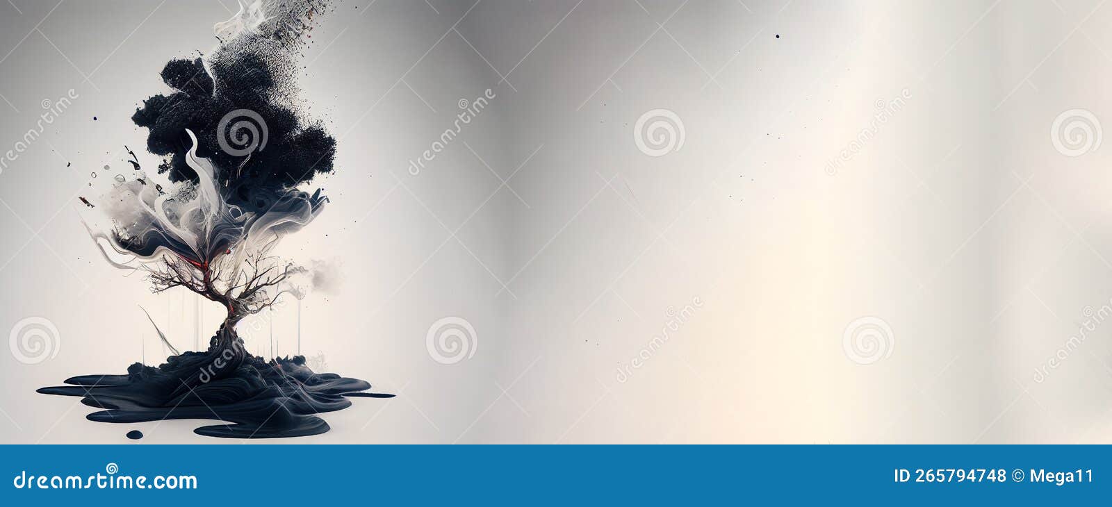 Generative AI: Ink Abstract Art Paper Texture To Create Smooth ...