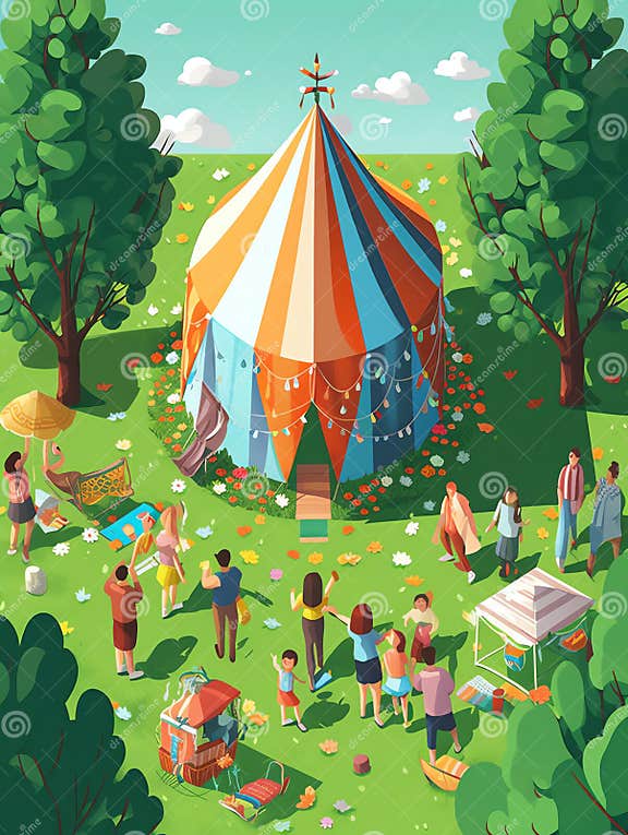 Generative AI Isometric Children Playground in- Stock Illustration ... Generative AI Isometric Children Playground in- Stock Illustration ...