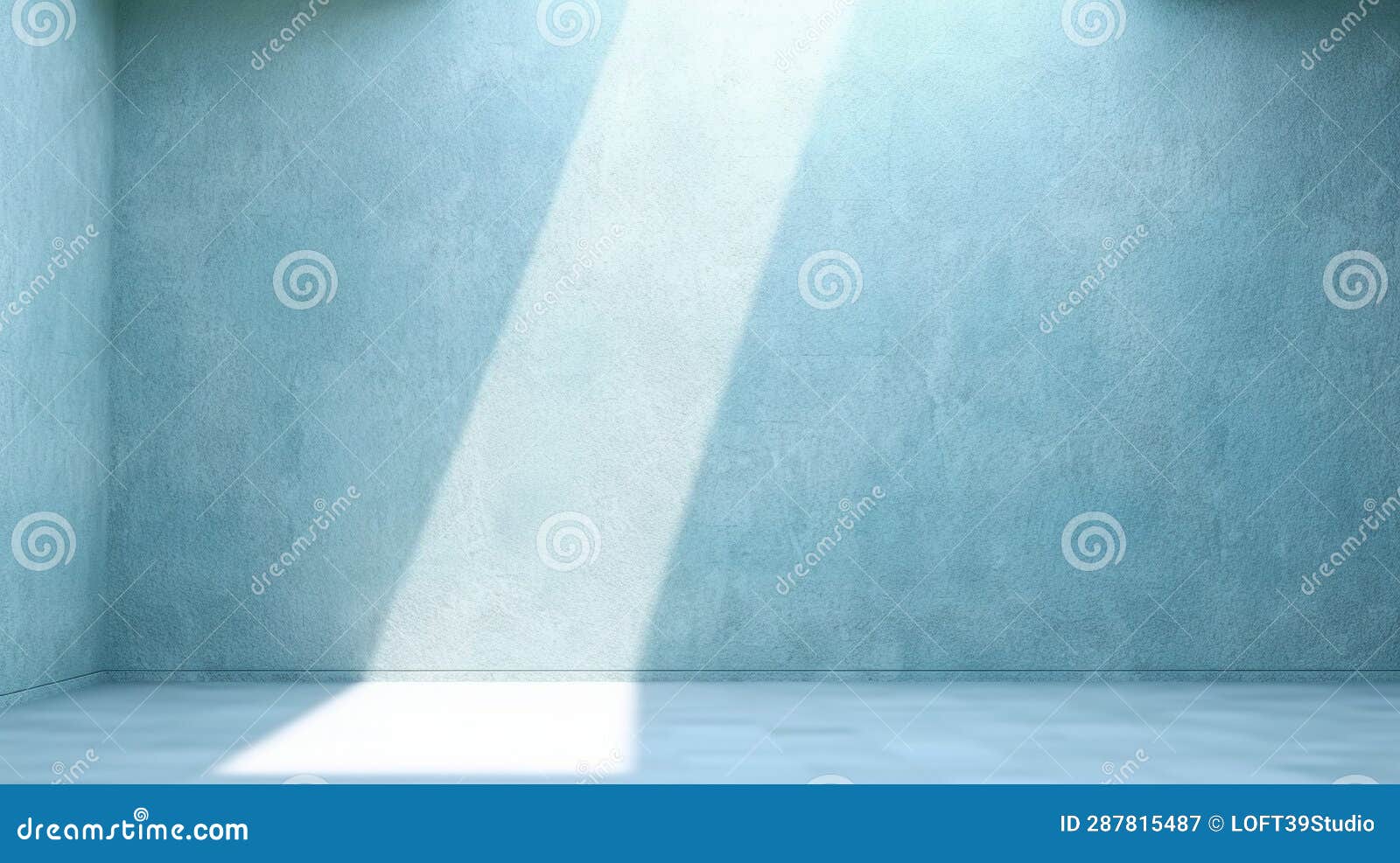 Light_blue_empty_wall_and_smooth_floor_with_1690444648100_5 Stock ...