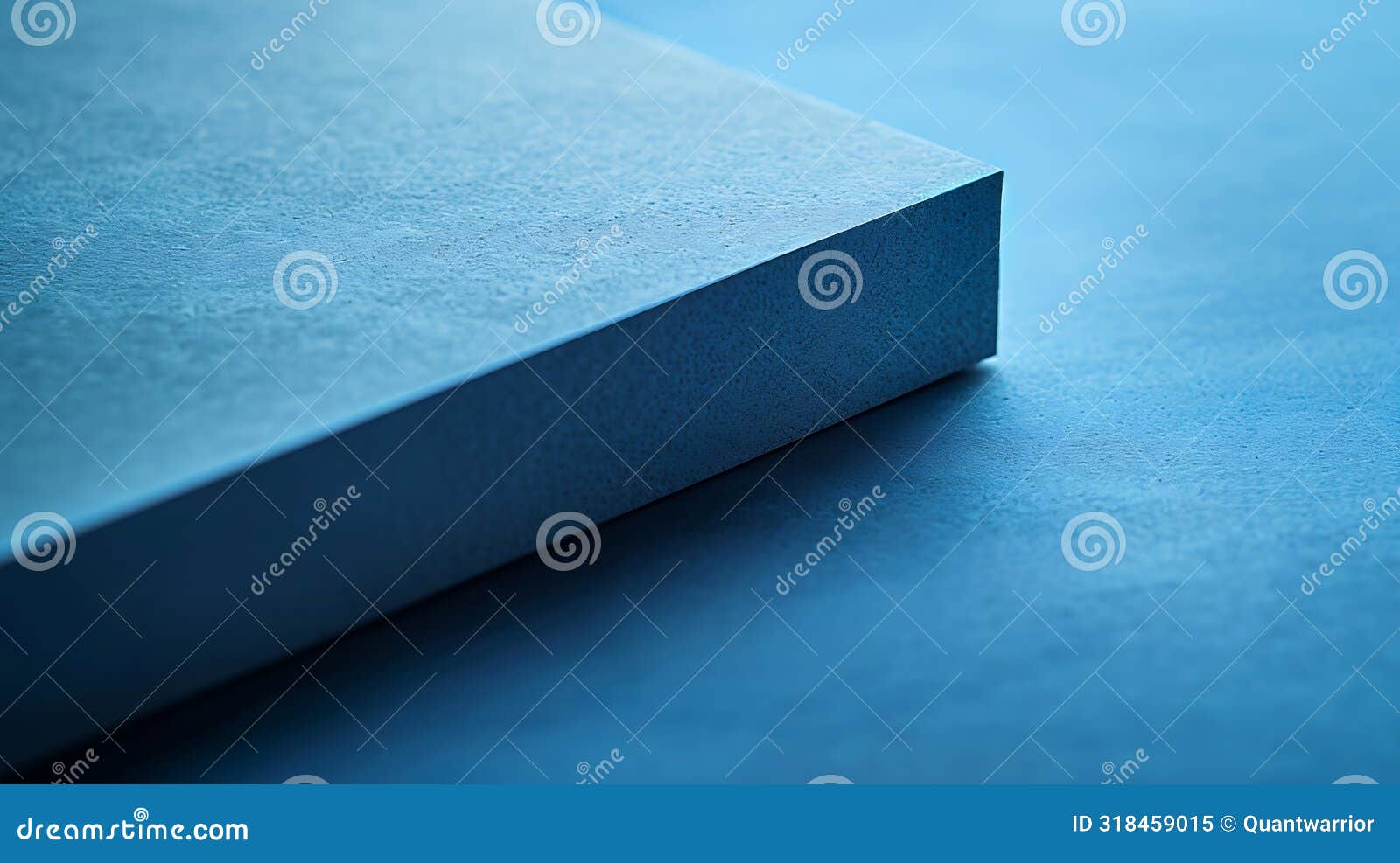 Generative AI Medium Density Fiberboard Surface with Shades of Blueflat ...