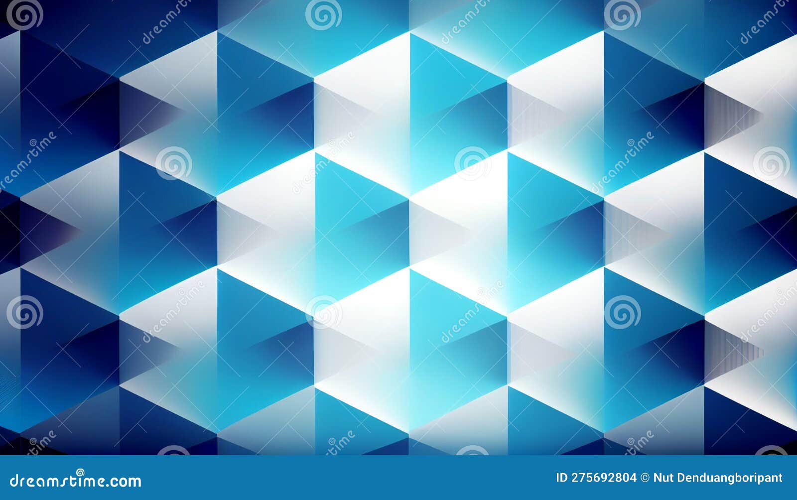 Generative AI, Minimalist Blue and White Geometric Gradient Pattern ...