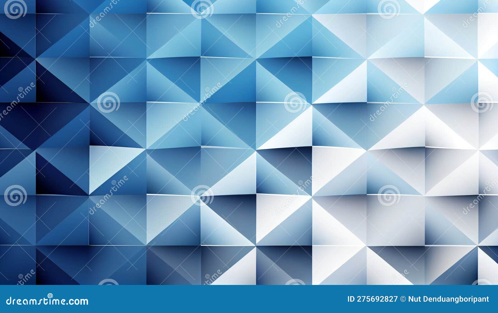 Generative AI, Minimalist Blue and White Geometric Gradient Pattern ...