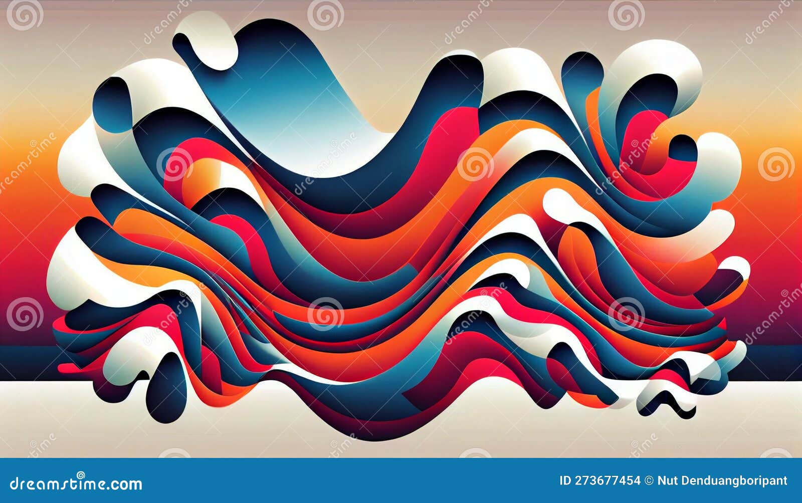 Generative AI, Modern Flow: a Dynamic Geometric Background of Clean ...