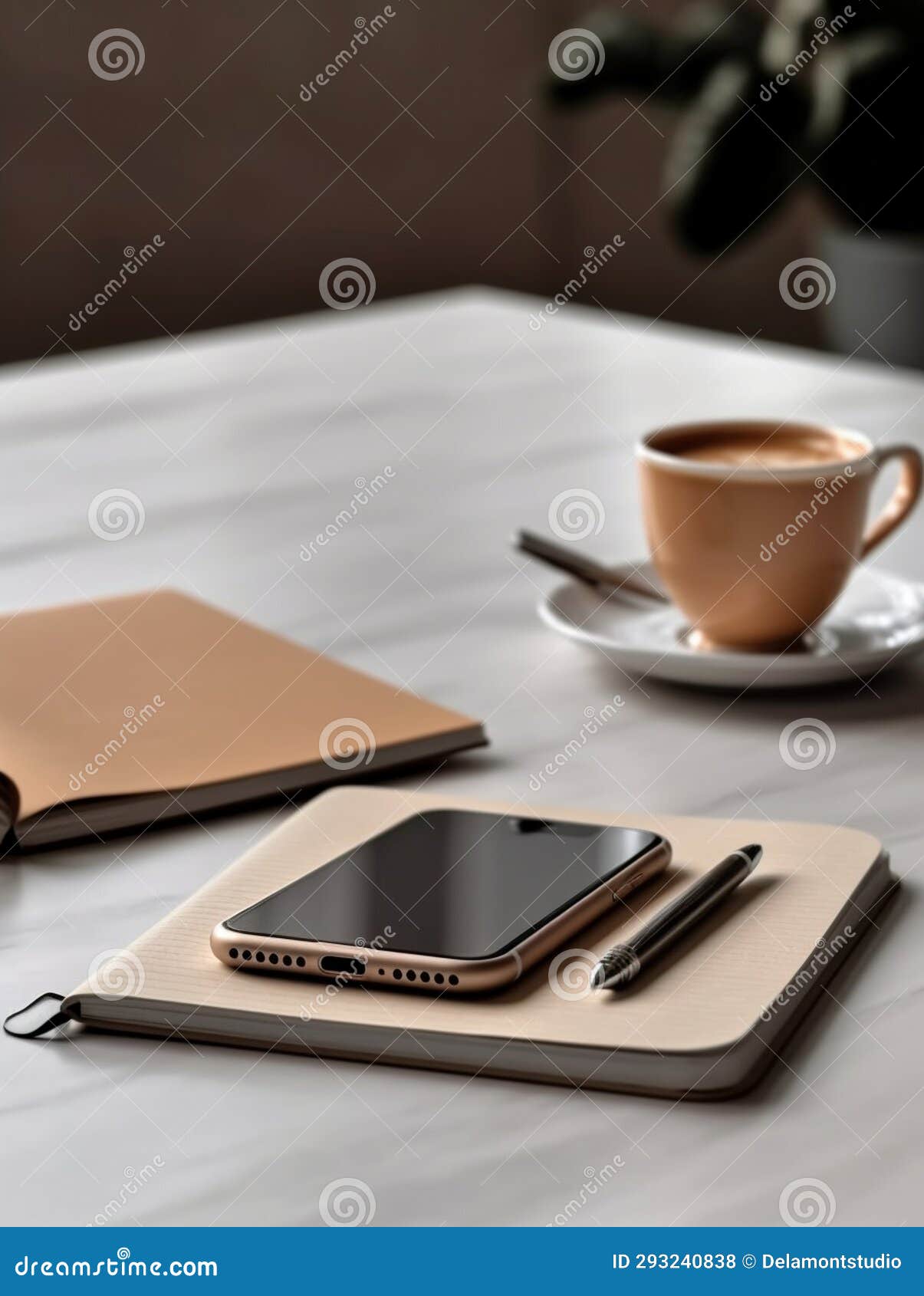 Generative AI Modern Technology and Communication Concept Close Up View ...