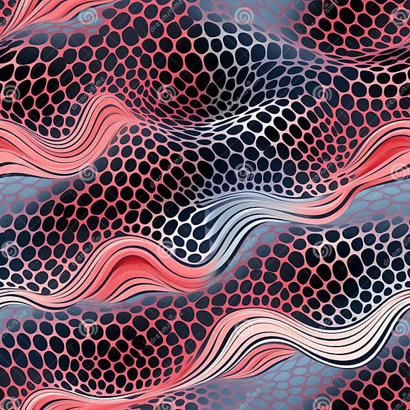 Generative AI Optical Pattern- Stock Illustration - Illustration of textile, metaverse: 280256155