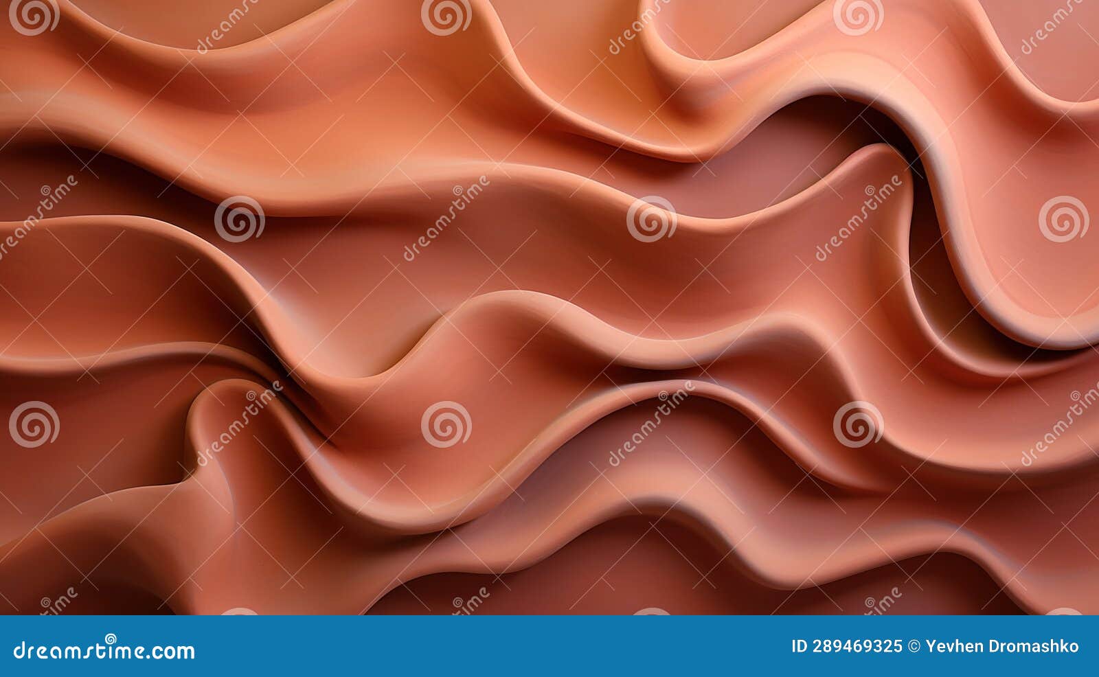 Generative AI, Orange and Beige Modelling Clay, Gypsum or Ceramic Background Stock Illustration ...