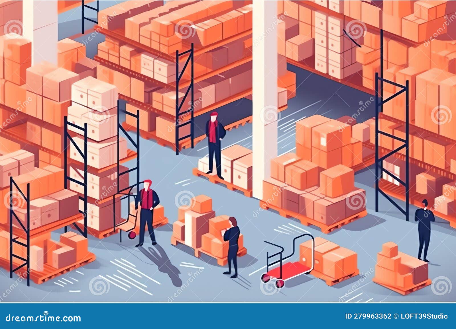 Generative AI Physical Inventory Count Management- Stock Illustration ... Generative AI Physical Inventory Count Management- Stock Illustration ...