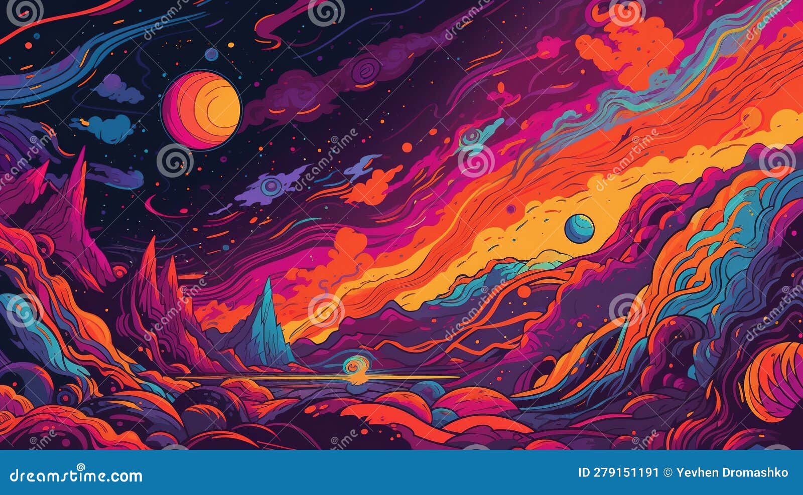 Psychedelic Space Wallpapers
