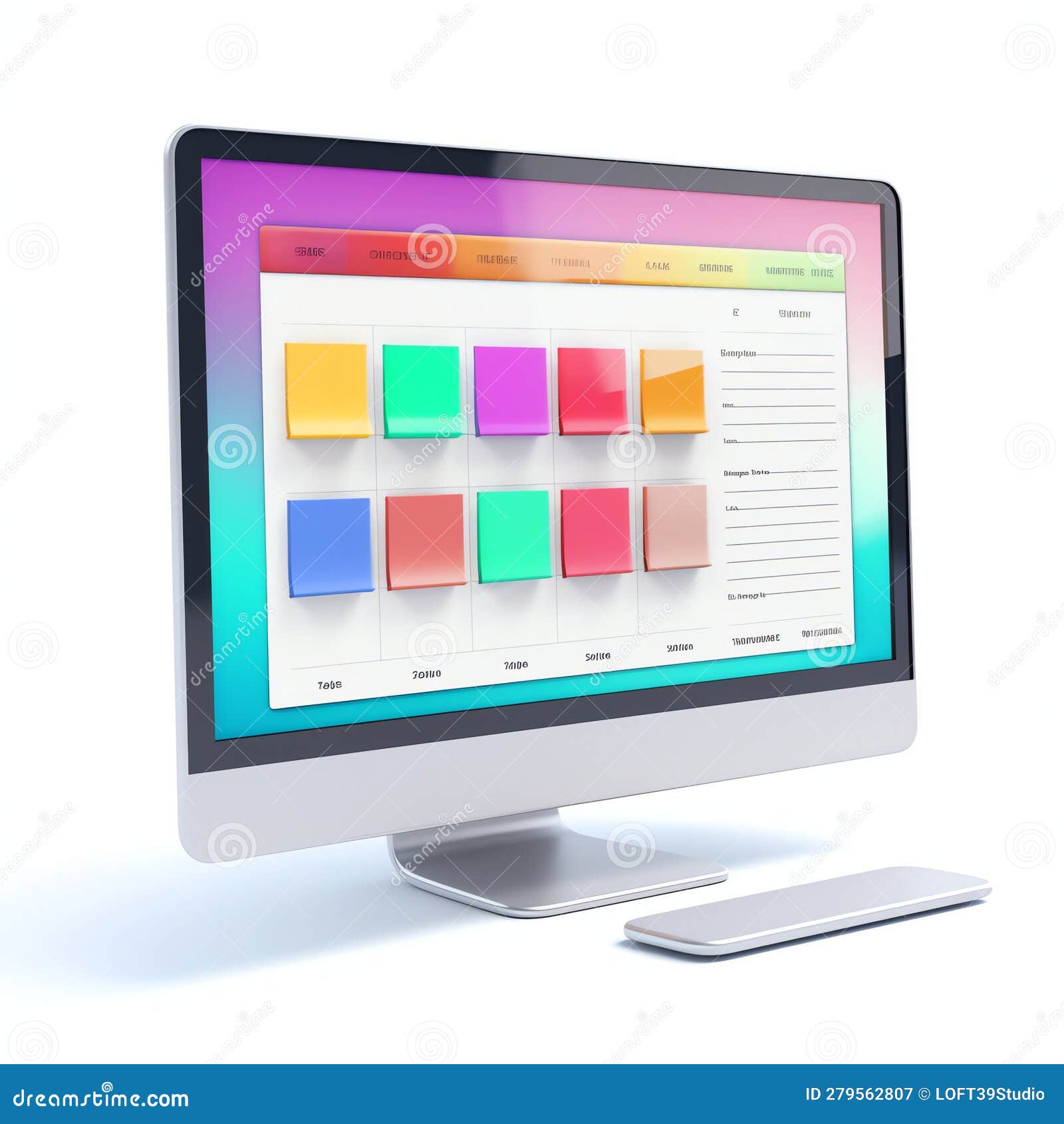 Generative AI Reminder 3D Illustration- Stock Illustration ...