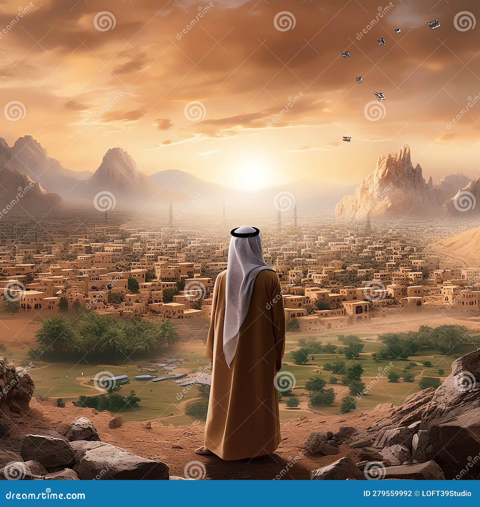 He Vision Of 2030 In Saudi Arabia Stock Illustration | CartoonDealer ...