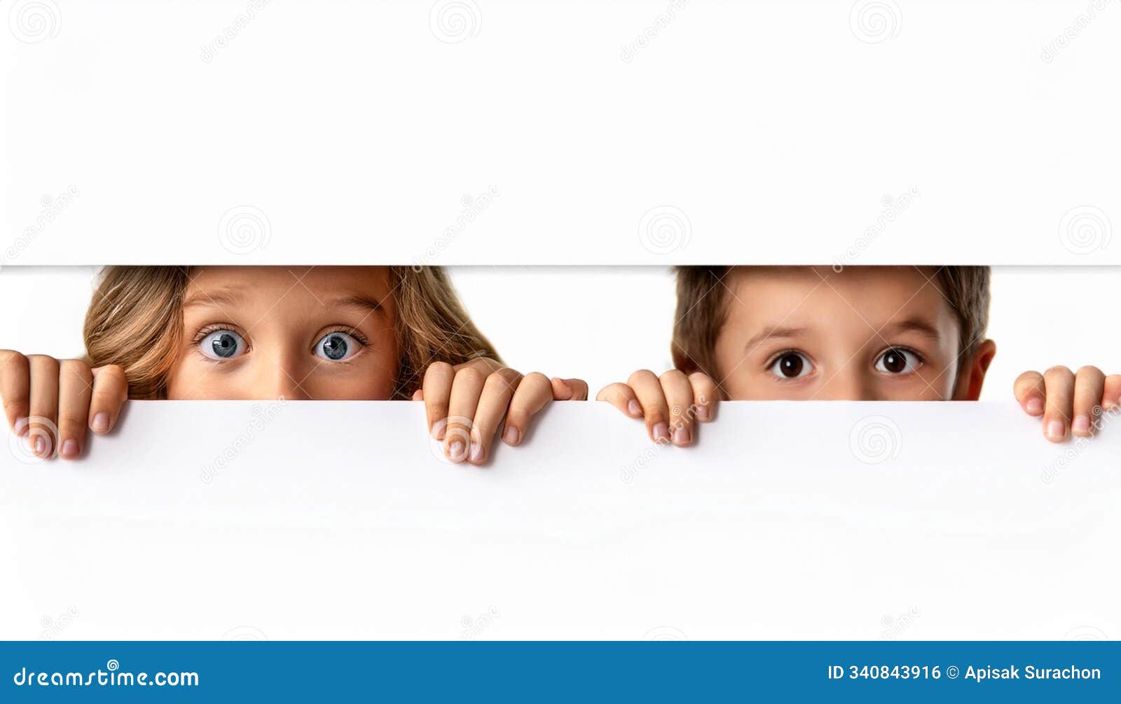 Generative AI, Scary And Exiting Surprise Eyes Looking Through ...