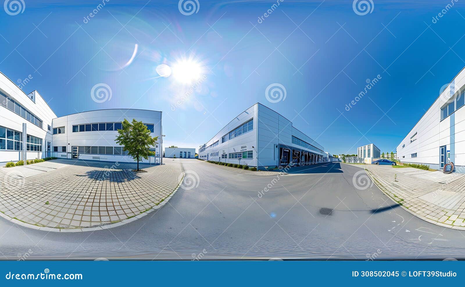 Seamless Full Spherical 360 Degree Panorama In Equirectangular ...