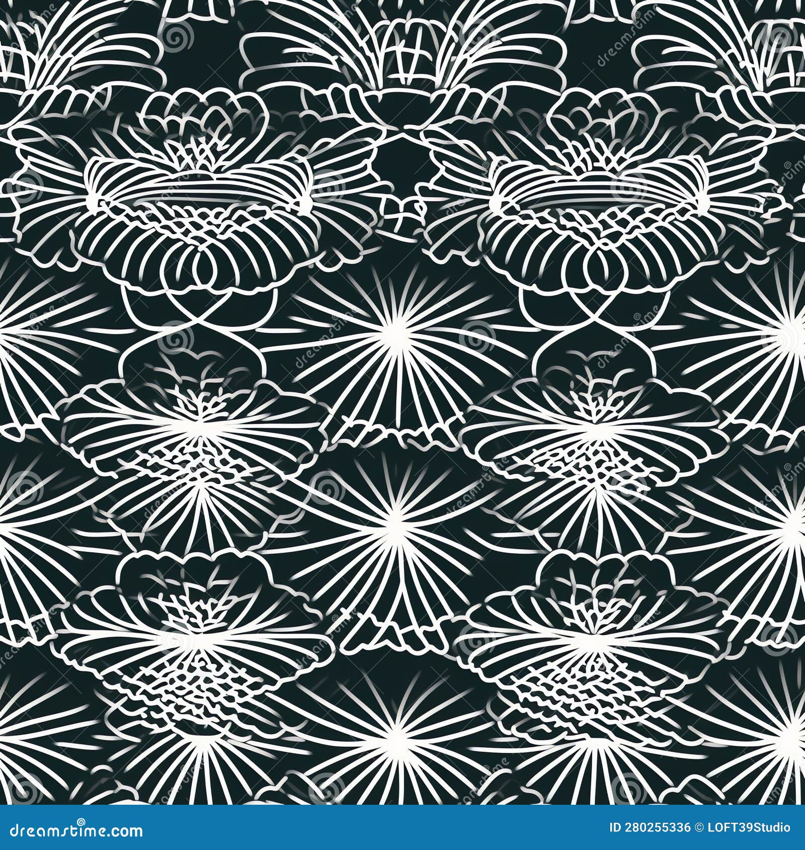 Generative AI 20 Seamless Japanese Pattern- Stock Illustration ...
