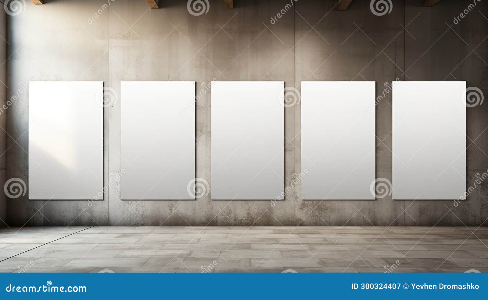 Generative AI, Set of Five Posters Mock Up, Blank Minimalistic ...