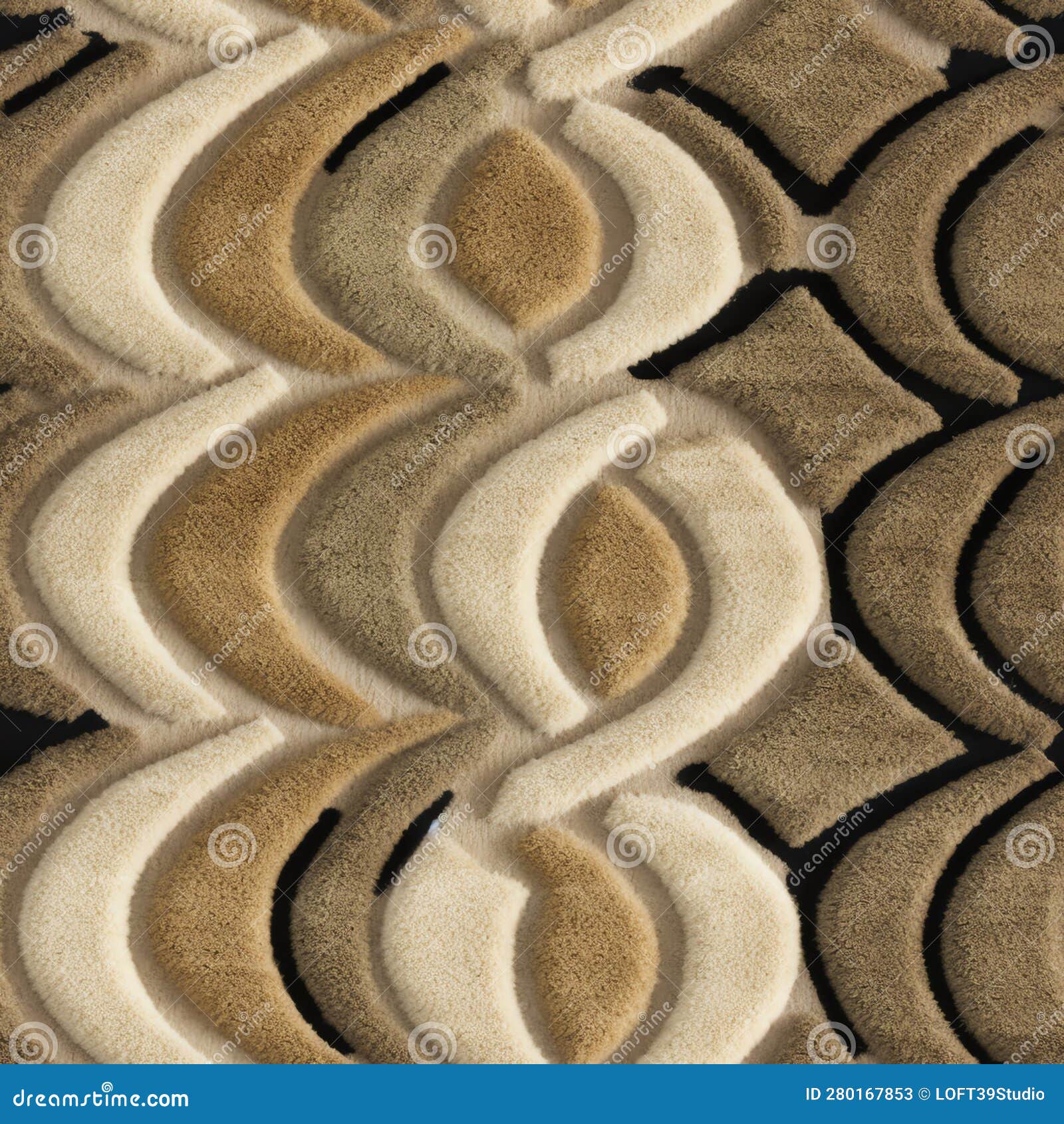 Generative AI Specially Designed Carpet Modern- Royalty-Free Stock ...