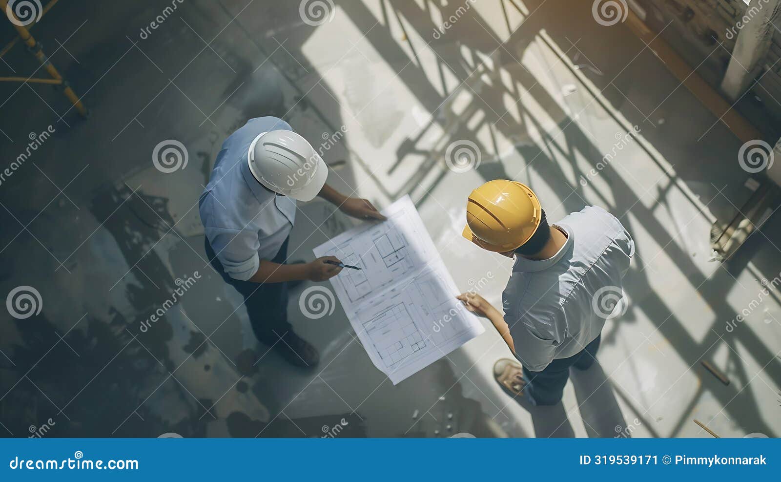 Generative AI Team of Engineer and Architect Measuring and Discussing ...