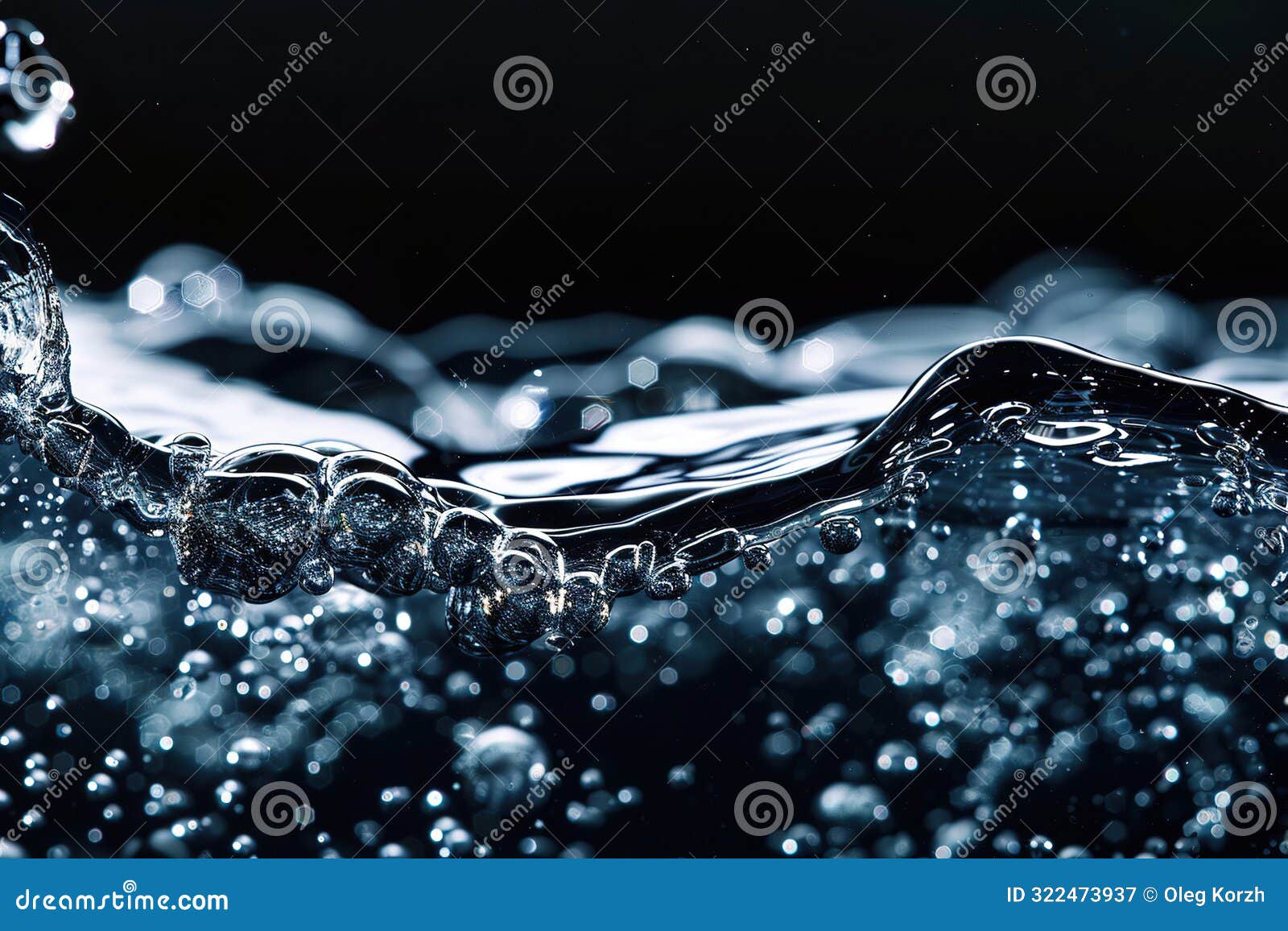 Generative Ai on Theme of Beautiful Texture Clean Water for Design ...