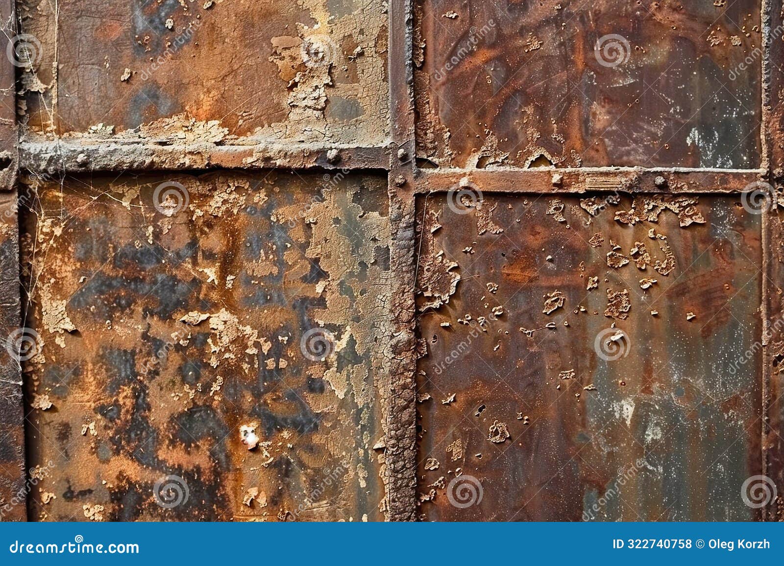 Generative Ai on Theme of Beautiful Texture Dirty Old Rust, Design ...