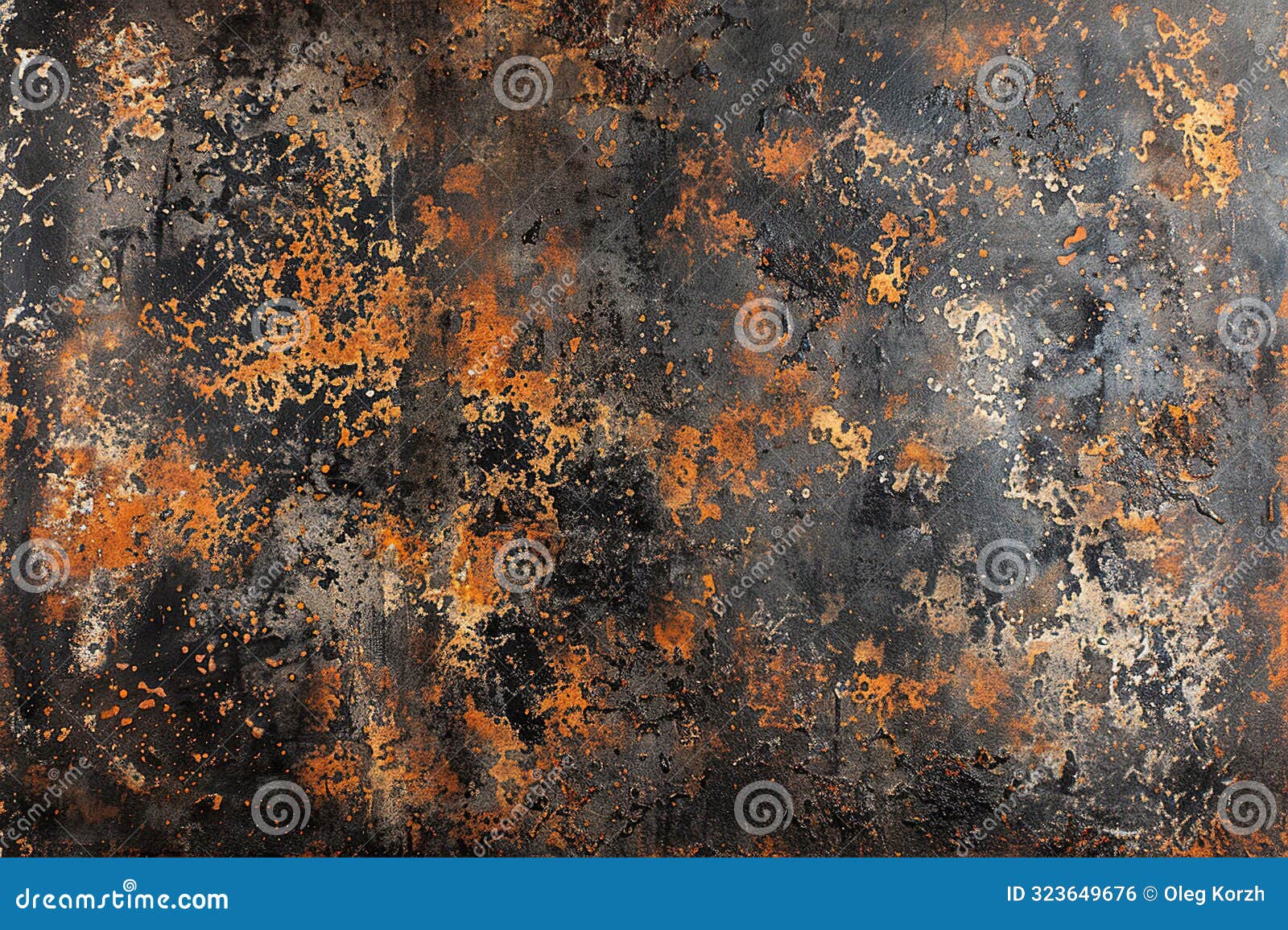 Generative Ai on Theme of Beautiful Texture Dirty Old Rust, Design ...