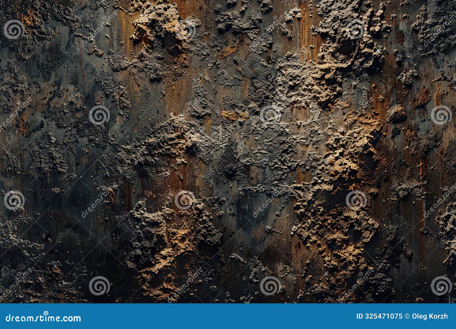 Generative Ai on Theme of Beautiful Texture Dirty Old Rust, Design ...