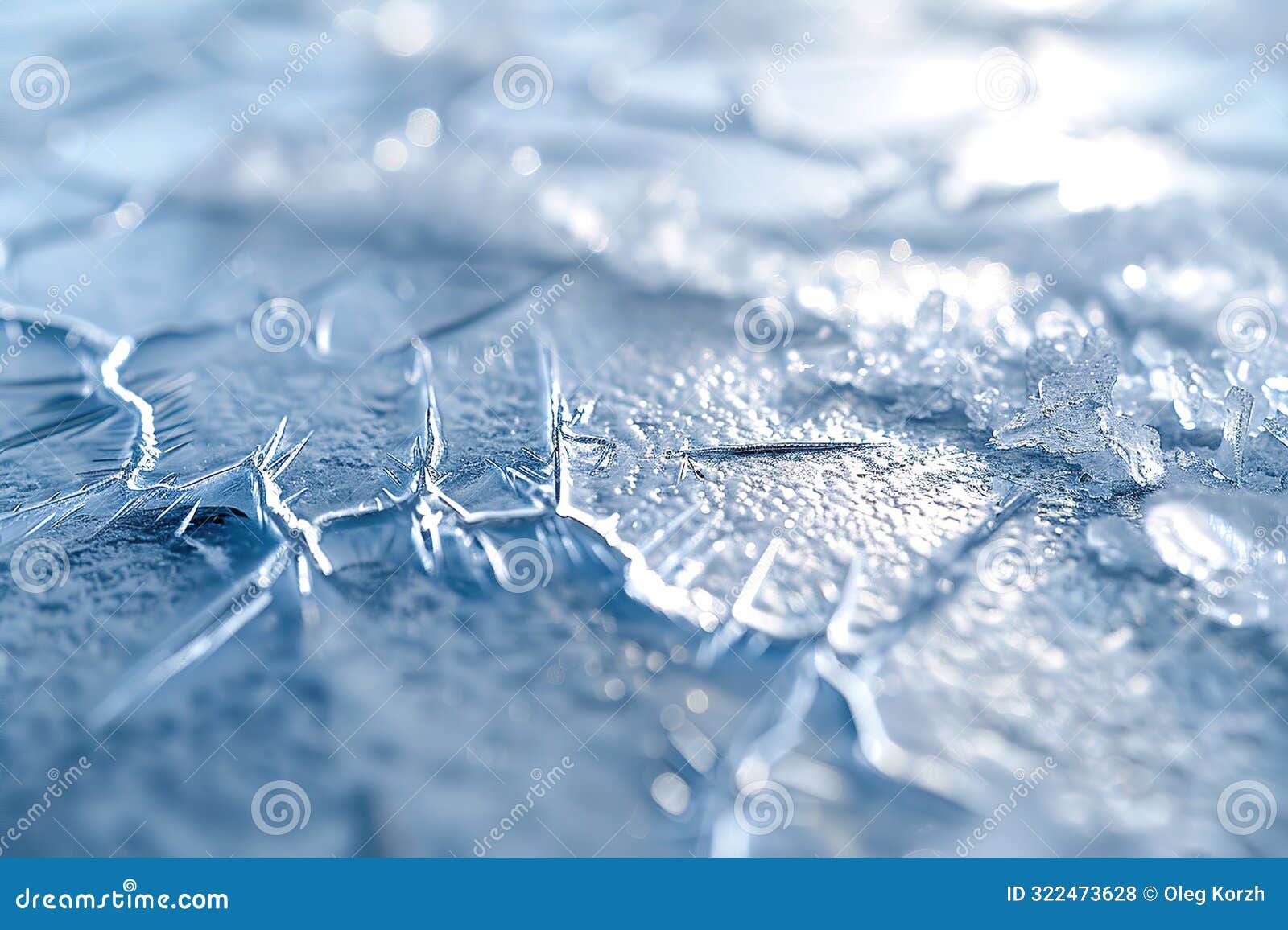 Generative Ai on Theme of Beautiful Texture Transparent Ice for Design ...