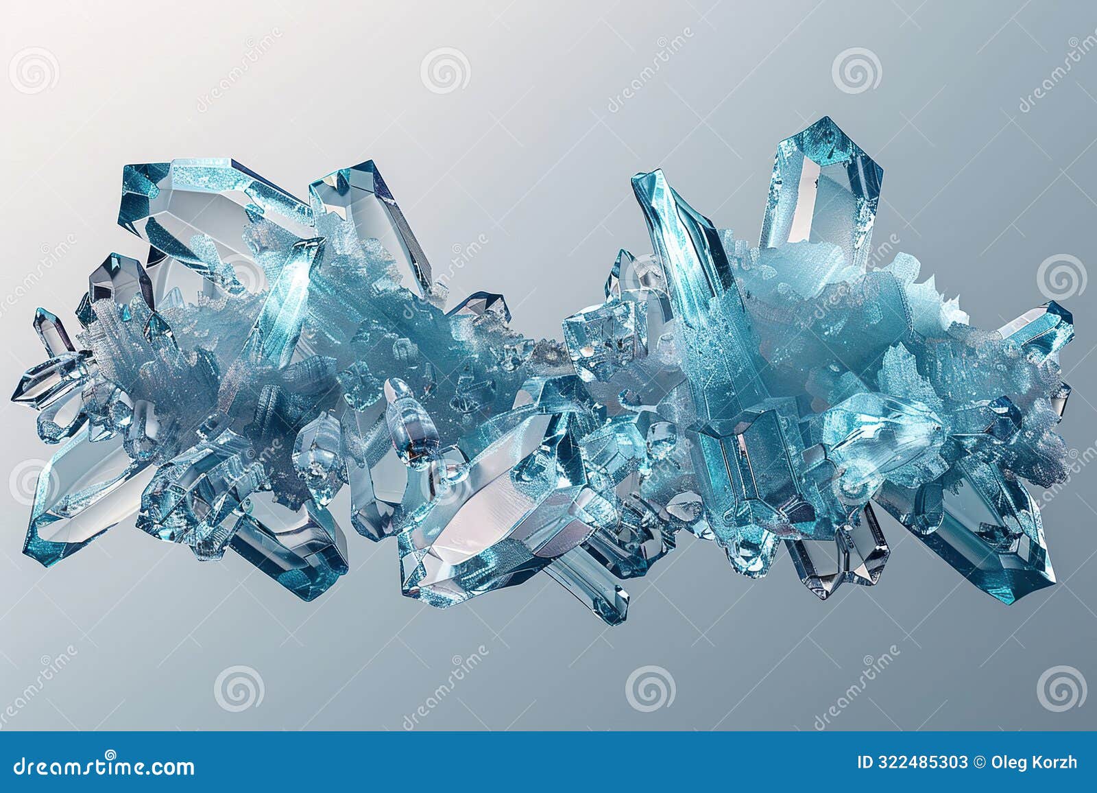 Generative Ai on Theme of Beautiful Texture Transparent Ice for Design ...