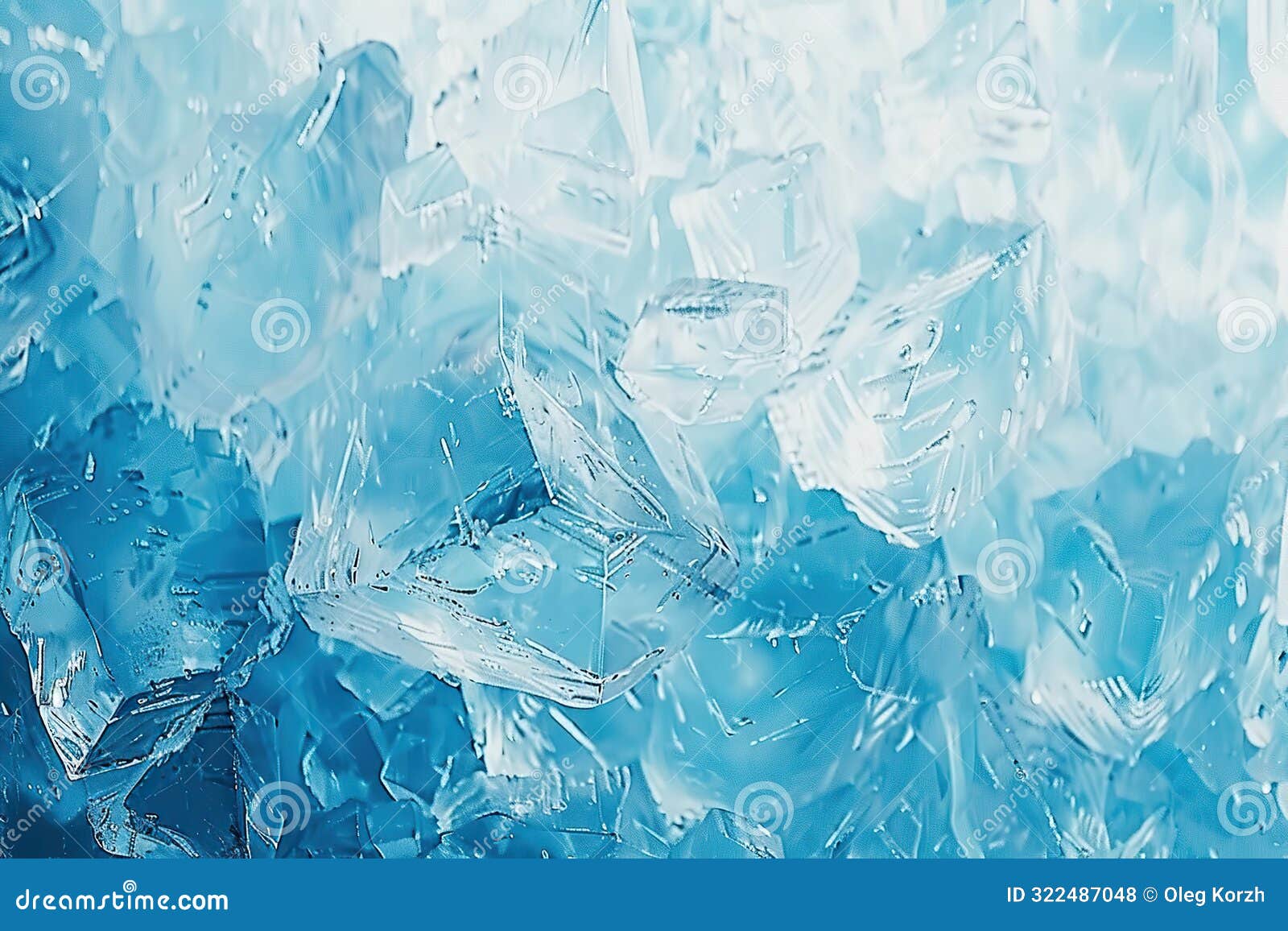 Generative Ai on Theme of Beautiful Texture Transparent Ice for Design ...
