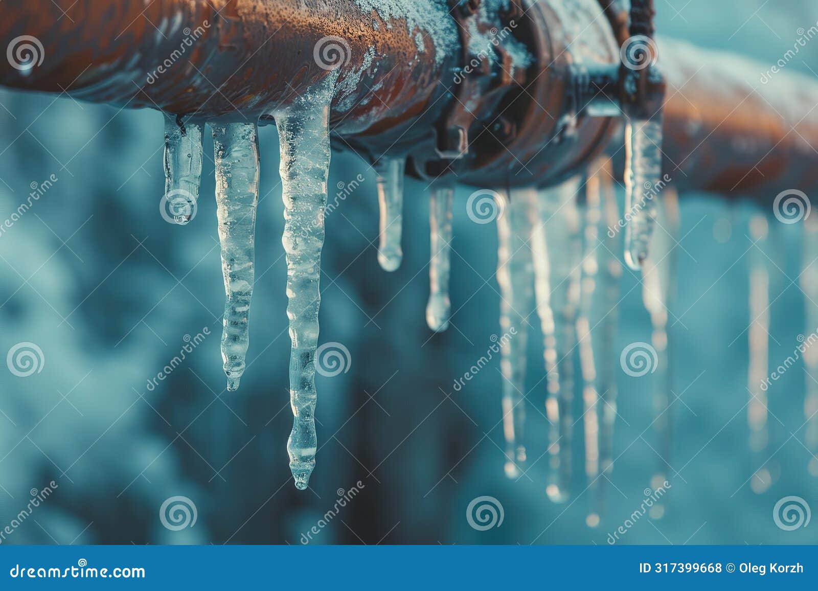 Generative Ai on Theme of Beautiful Transparent Icicles for Design ...