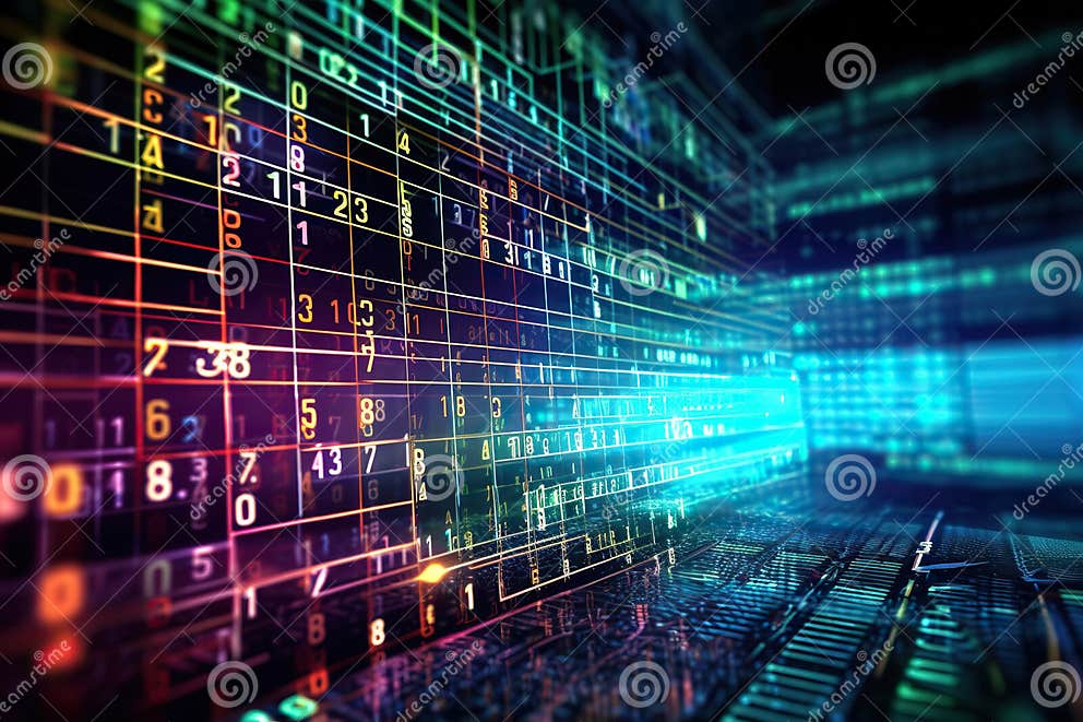 Generative Ai on Theme of Digital Data in Computer Memory for Design ...