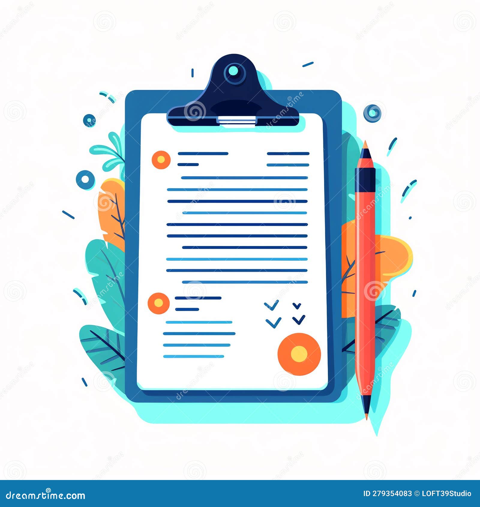 Generative AI To Do List - Page- Stock Illustration - Illustration of ...