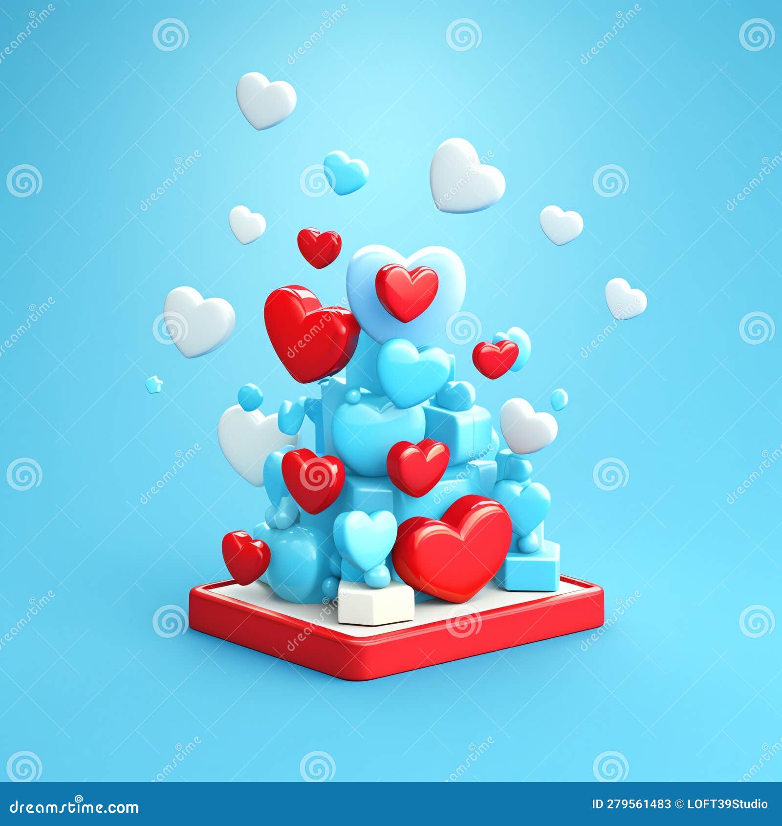 Generative AI Vector 3d Render New- Stock Illustration - Illustration ...