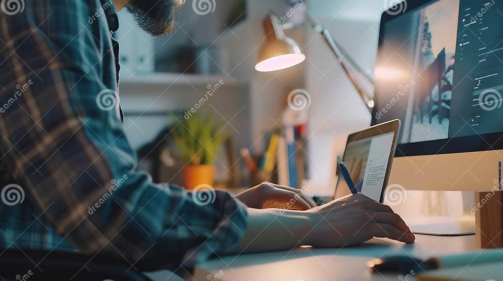 Generative AI Website Development UIUX Front End Designer Sketching Wireframe Layout Design ...