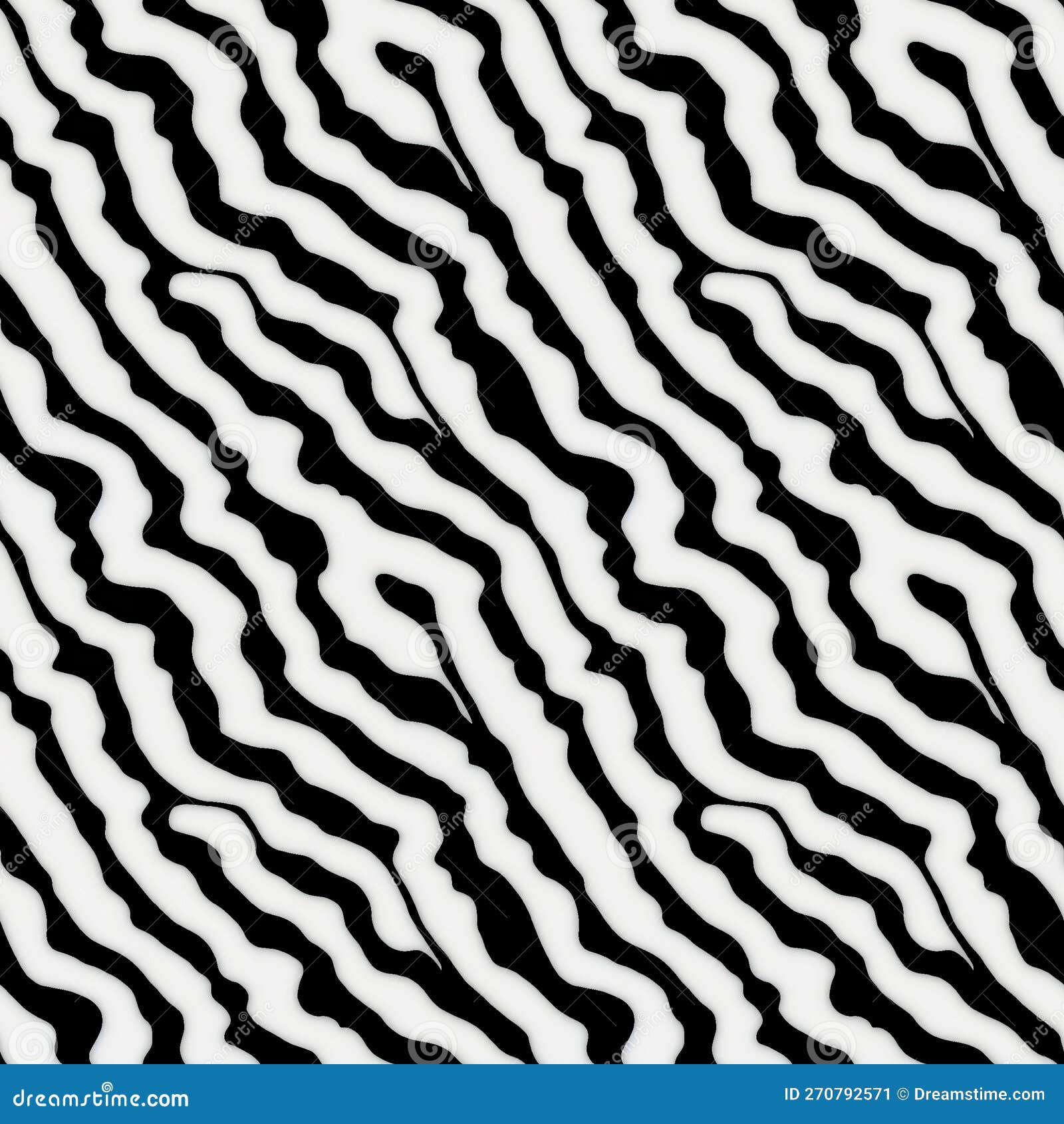 Generative Ai. White Curved Lines on Black, Texture Stock Illustration ...