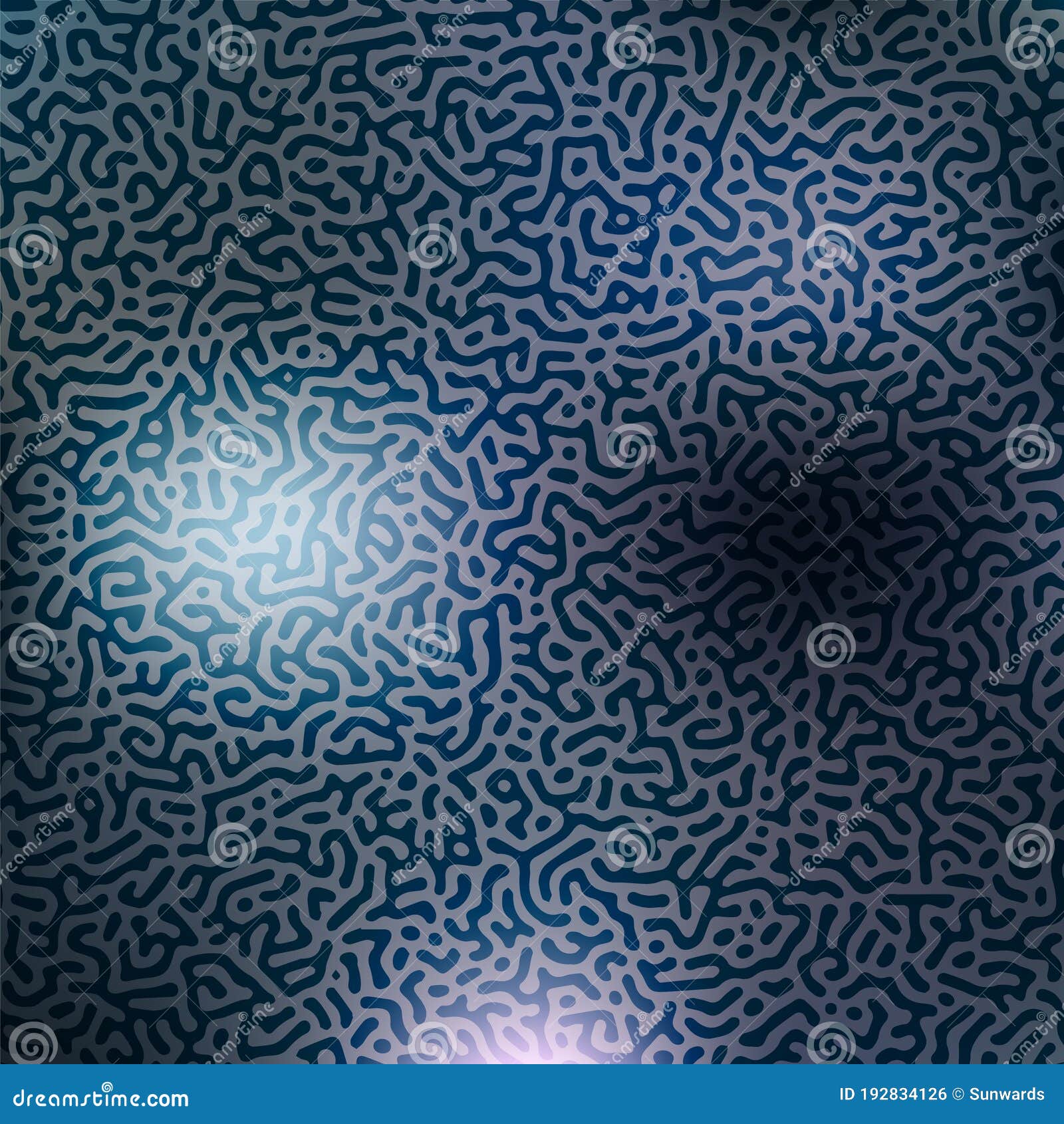Generative Algorithm Psychedelic Background Reaction Diffusion Or