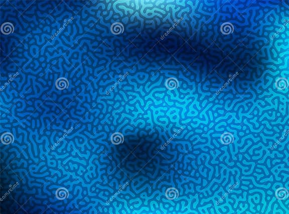 Generative Algorithm Psychedelic Background. Reaction-diffusion or Turing Pattern Formation ...