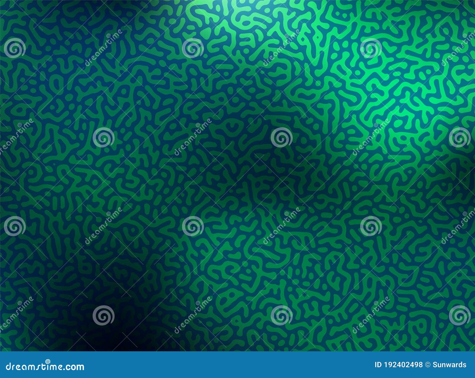 Generative Algorithm Psychedelic Background Reaction Diffusion Or