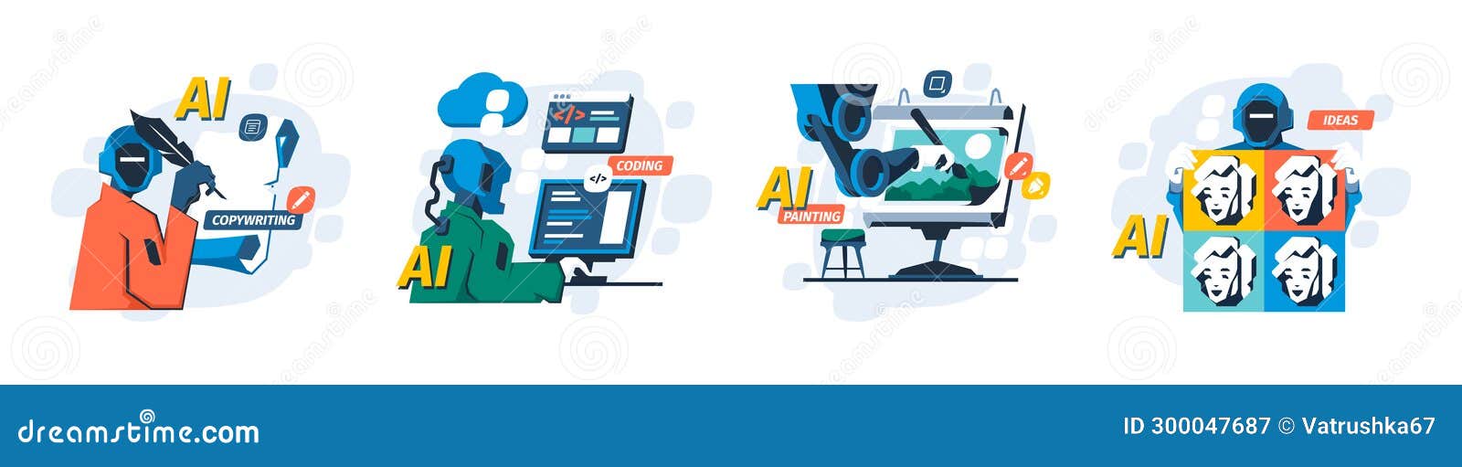 Generative Art. AI Generated Abstract Paintings, Machine Learning ...