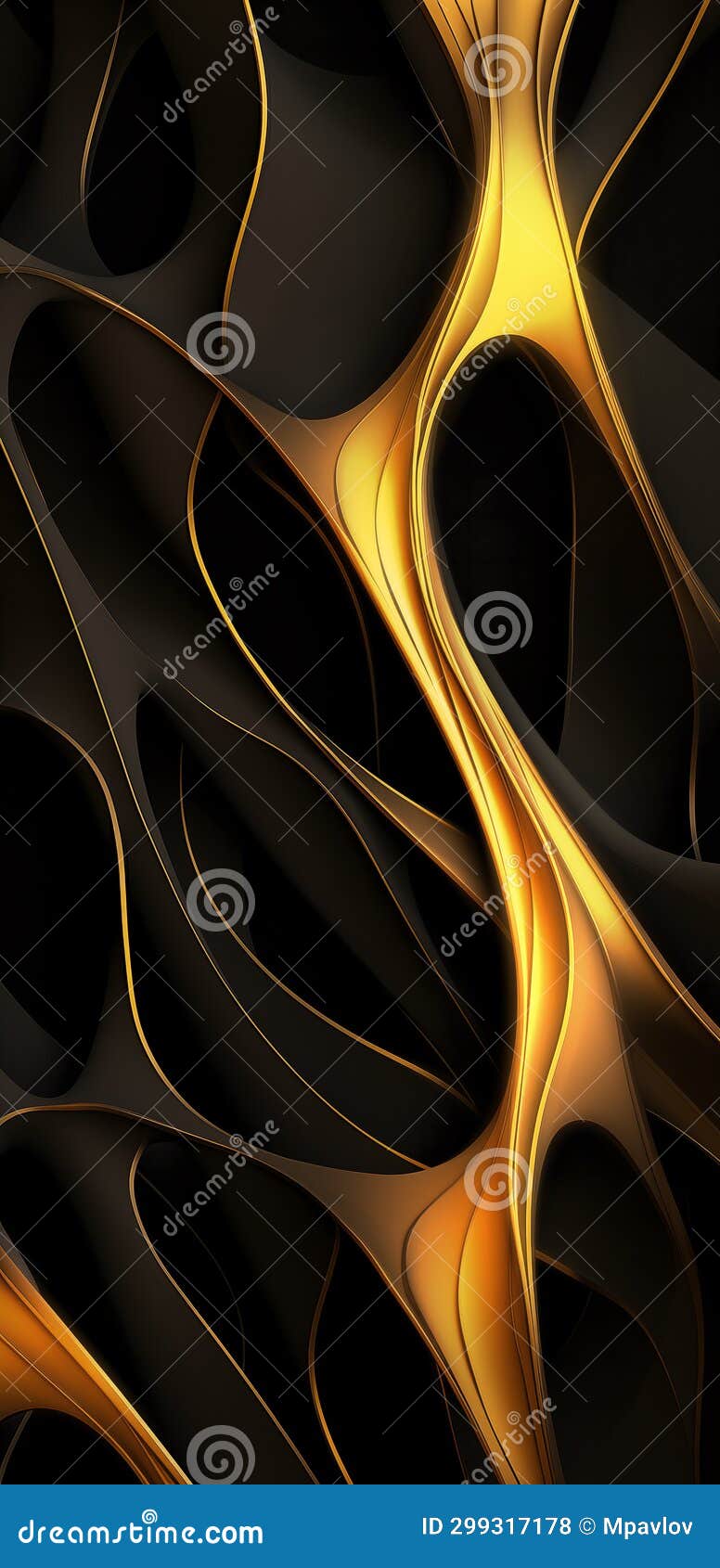 Generative Design Parametric Lines, Voronoi Design Stock Photo - Image ...