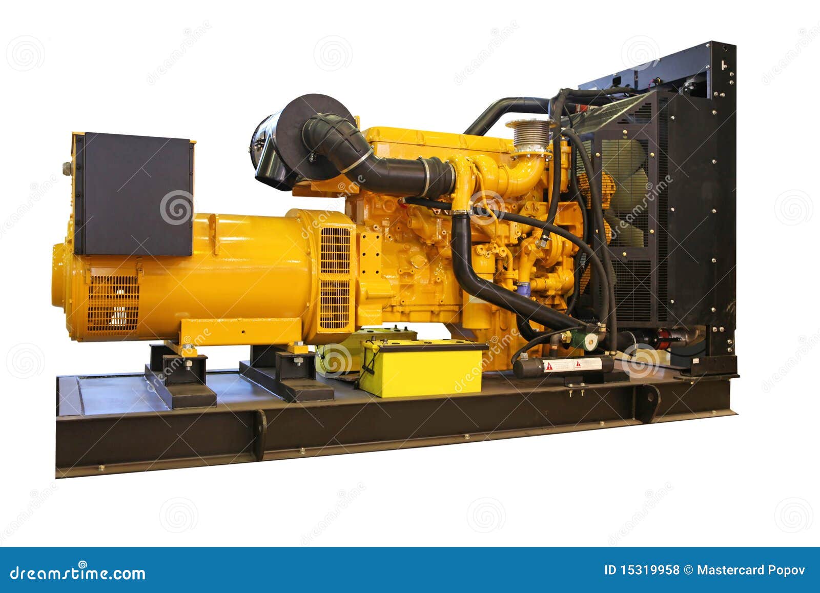 Generator stock photo. Image of machinery, current, electrical - 15319958