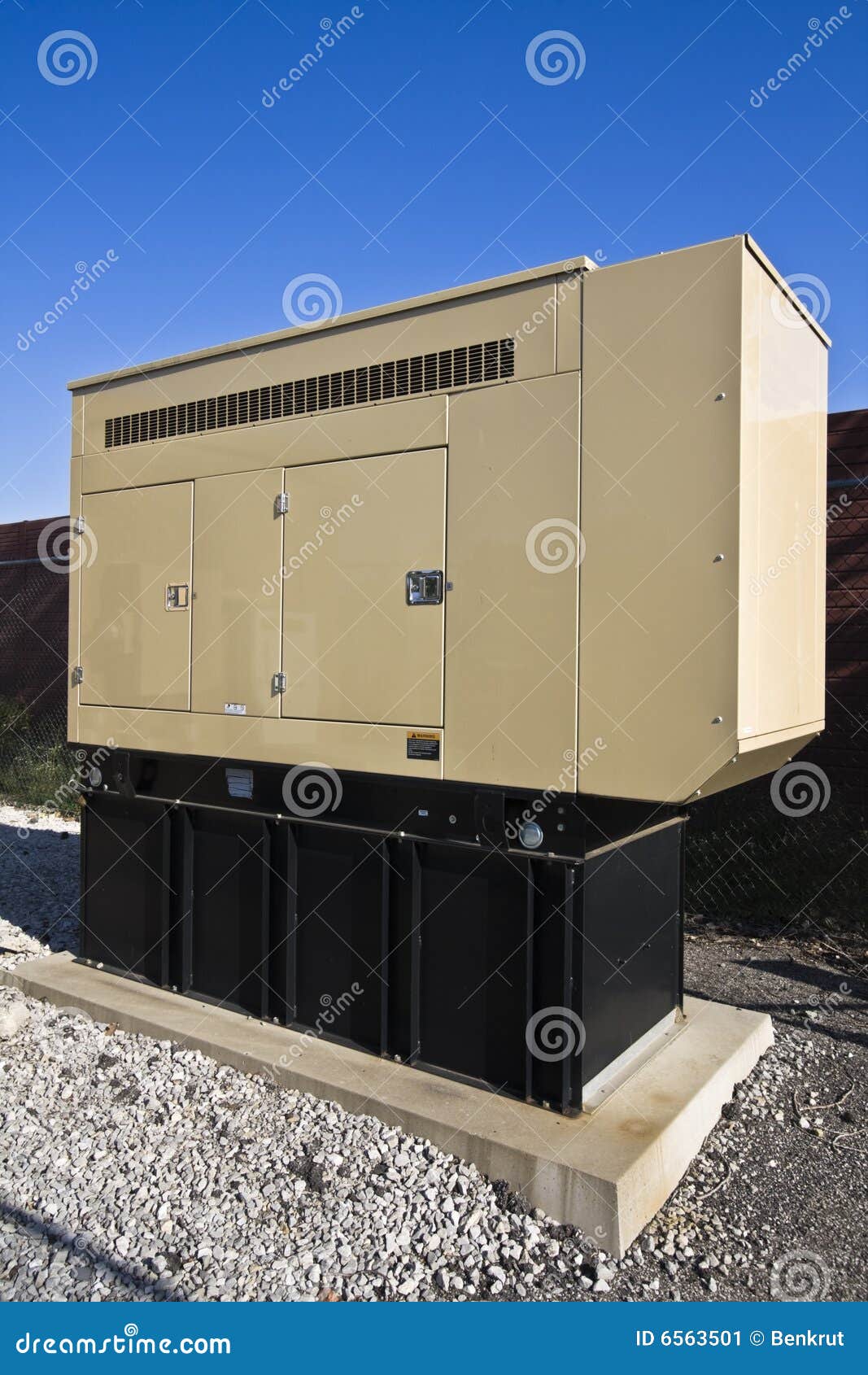 Generator stock image. Image of medium, bridge, rooftop - 6563501