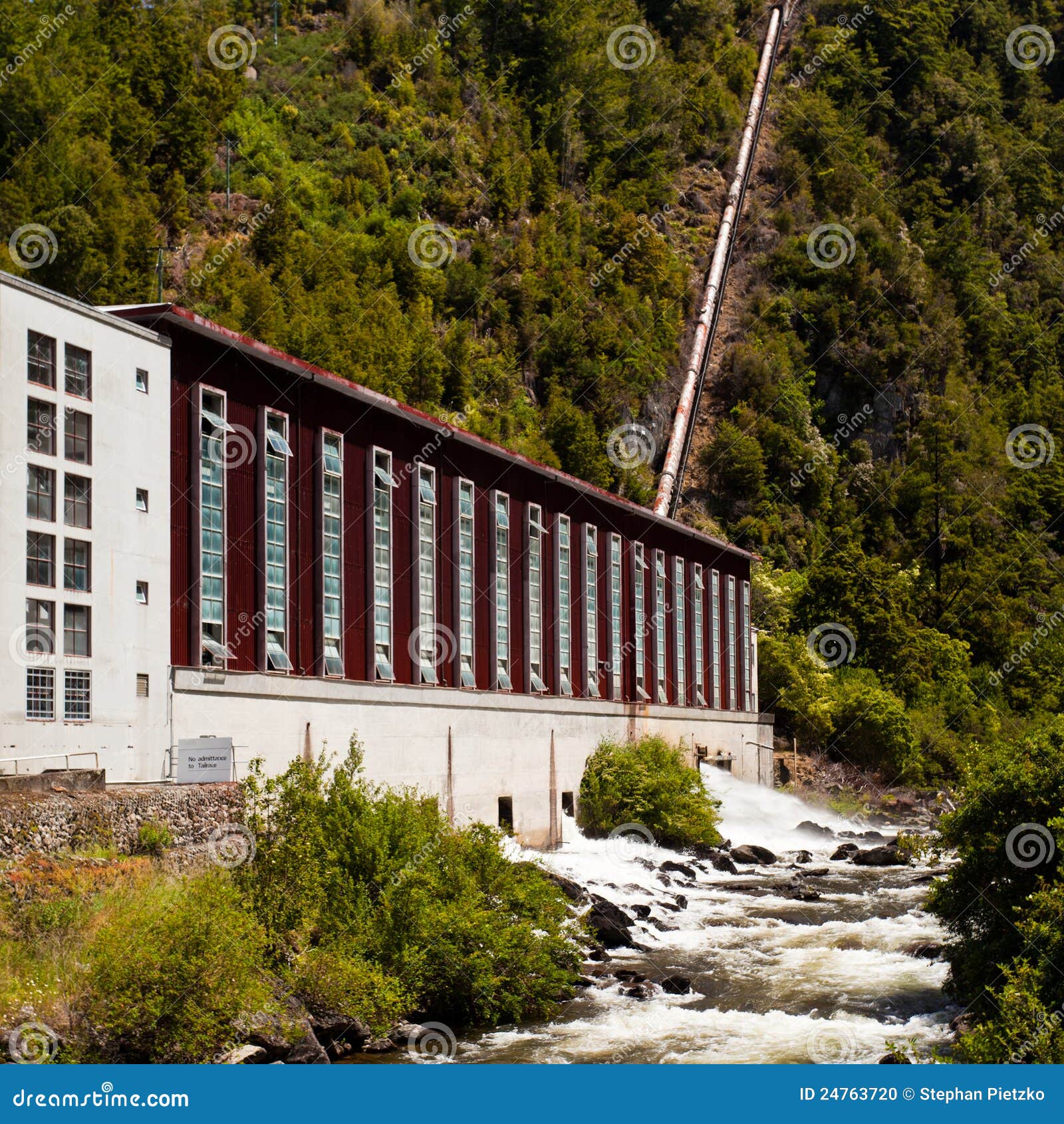 Generator House of Hydro-electric Power Plant Stock Photo - Image of ...