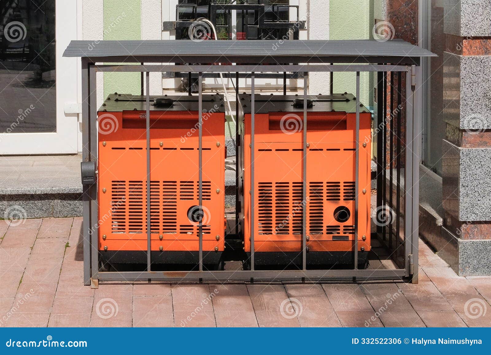 Generator with Internal Combustion Engine. for Emergency Use of ...