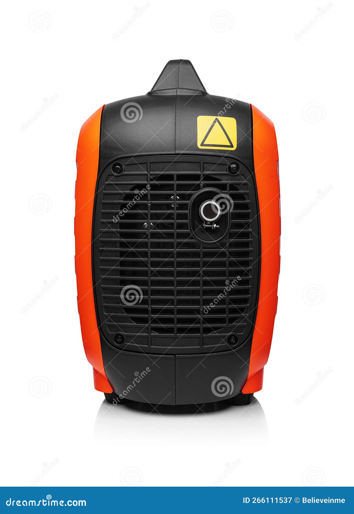 Inverter Gasoline Generator Isolated on White Background. Stock Image ...