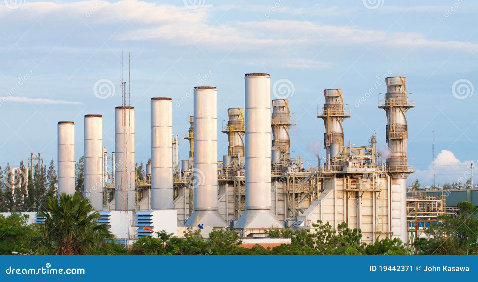 Generator power plant stock image. Image of fuel, factory - 19442371