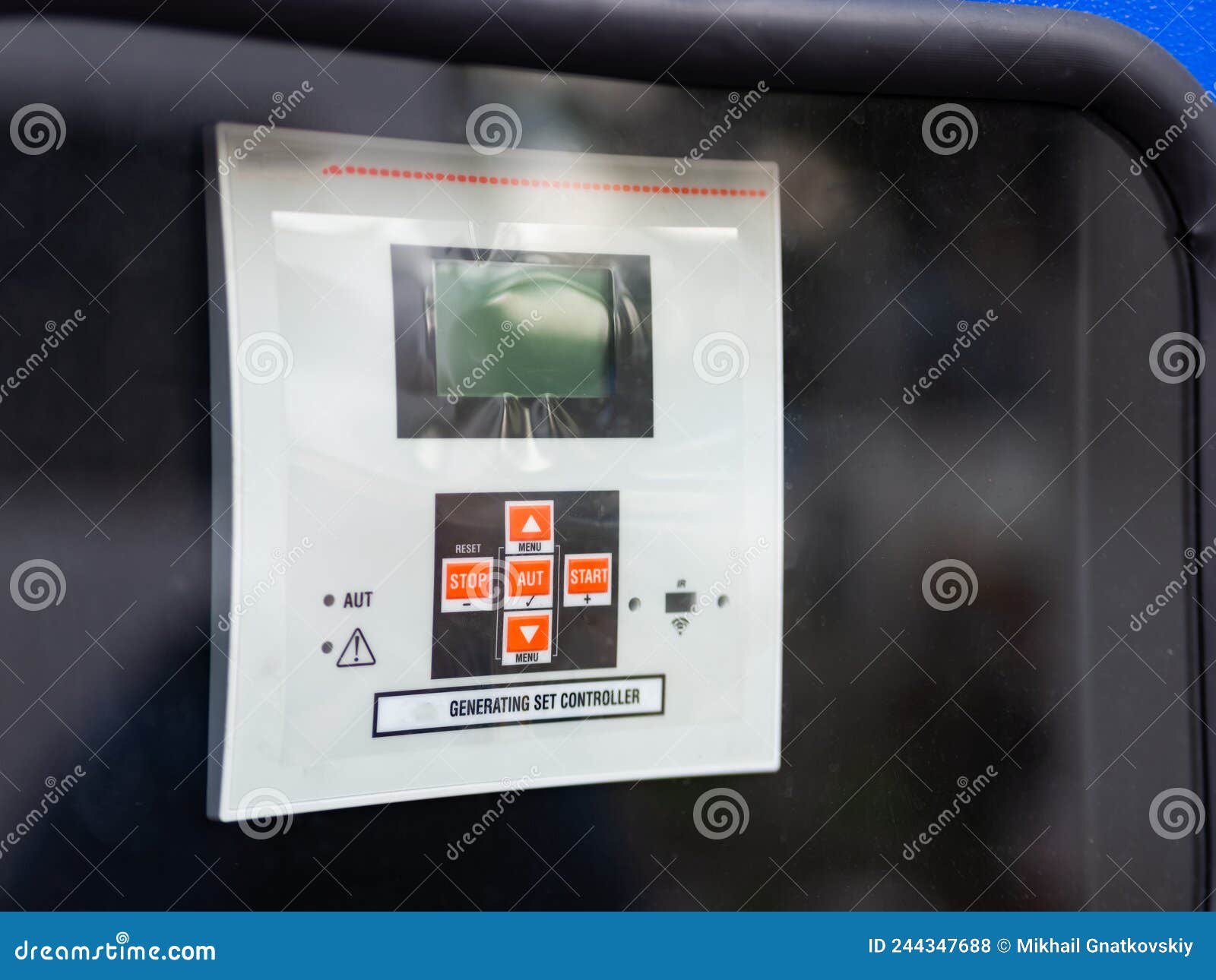 Generator Power Set Controller or Genset Controller Panel for Setting ...