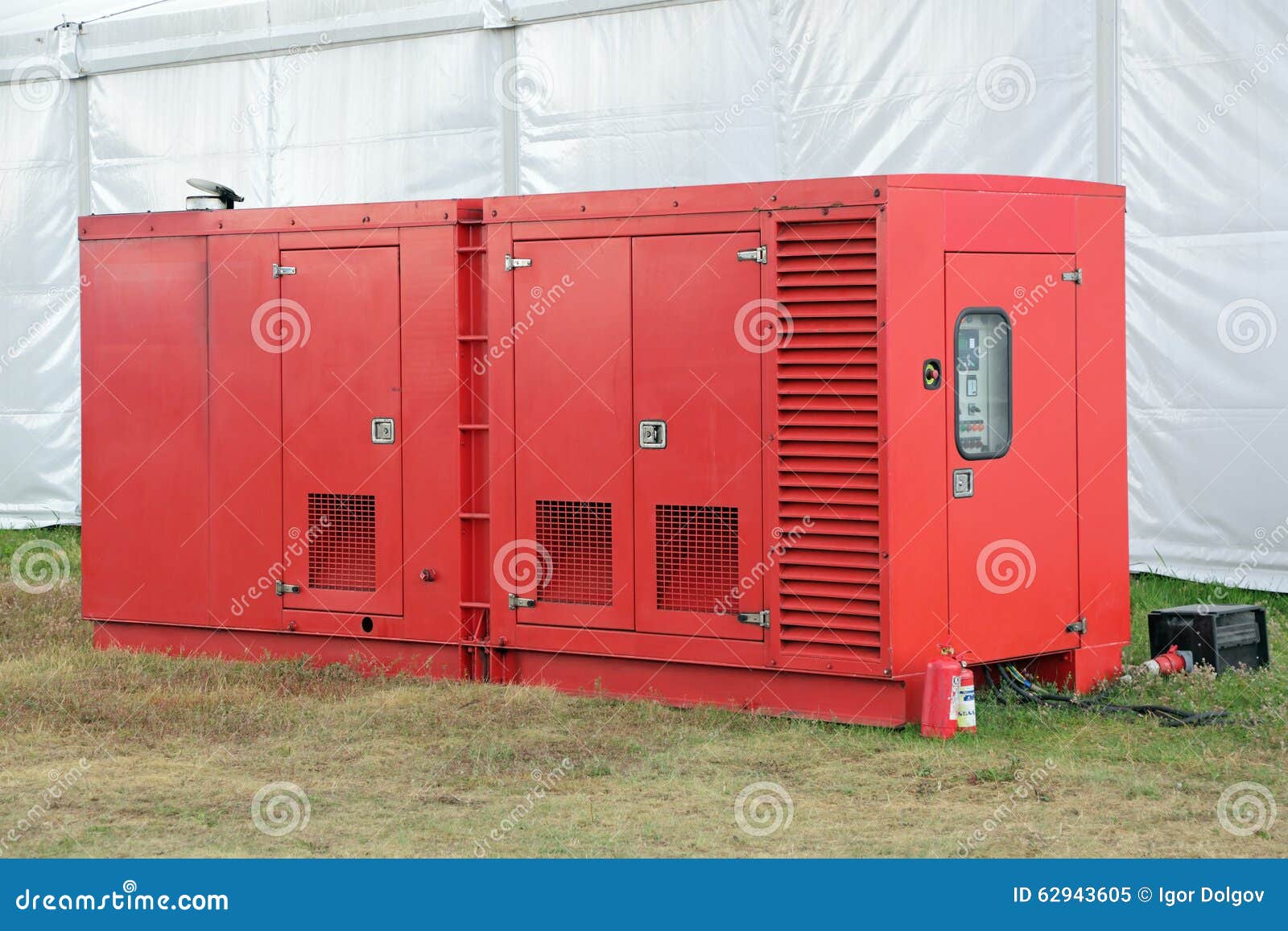 Generator stock image. Image of emergency, machinery - 62943605
