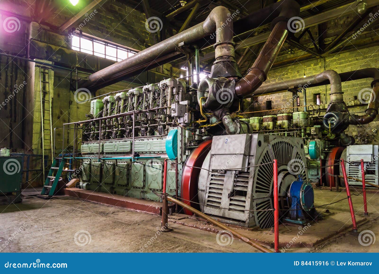 Generator synchronous USSR stock photo. Image of generation - 84415916